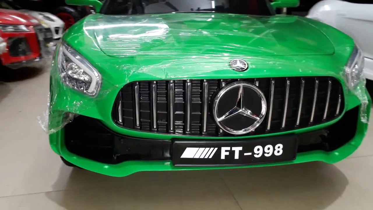 GetBest Ft 998 Mercedes Amg Gt Style Ride on Car - YouTube