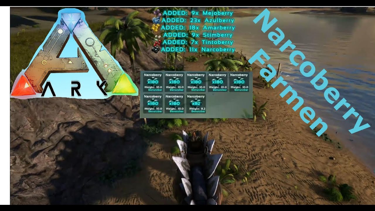 ARK: Survival Evolved - Narcoberry Farmen *Lets play ARK: Survival ...