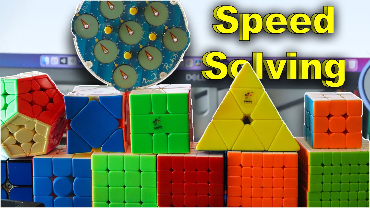 Speed Solving | All Official WCA Puzzles! - YouTube
