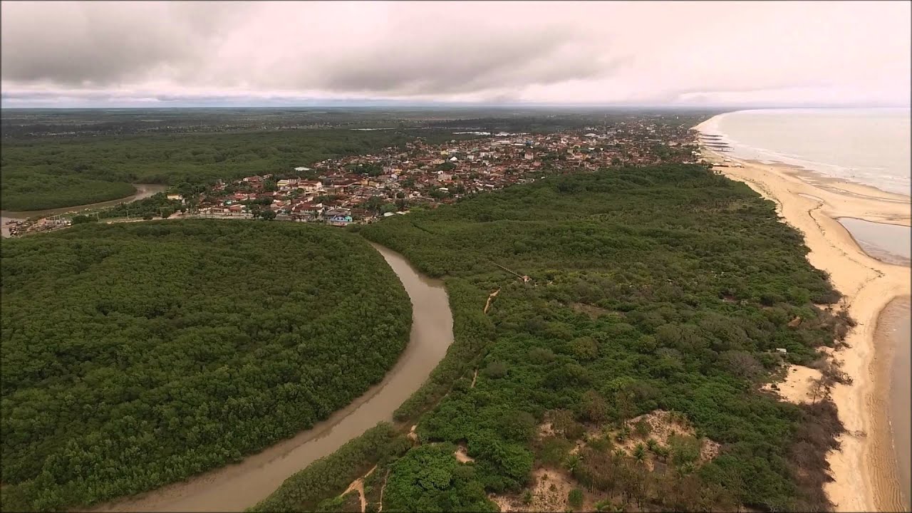 Imagem aérea de Mucurí - BA - YouTube