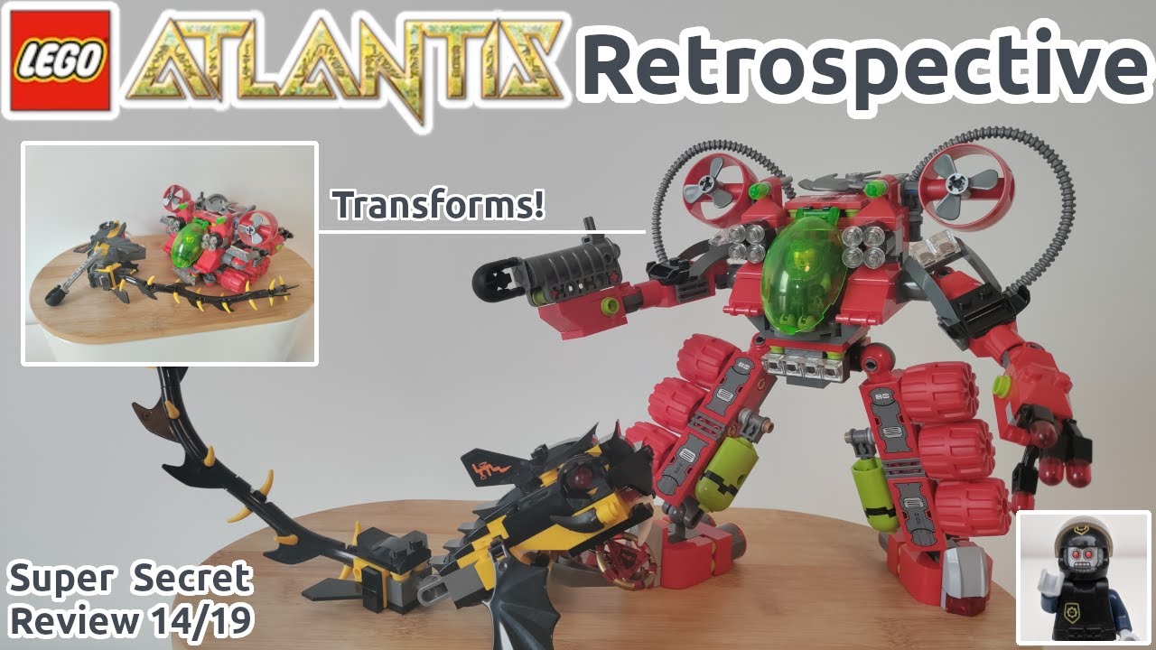 LEGO review 8080: Undersea Explorer (2010, Atlantis - 2nd wave, LIMITED ...