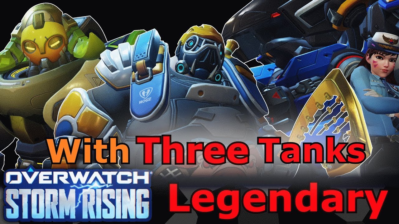 Overwatch - Trio Tanks Legendary Victory | Storm Rising - YouTube
