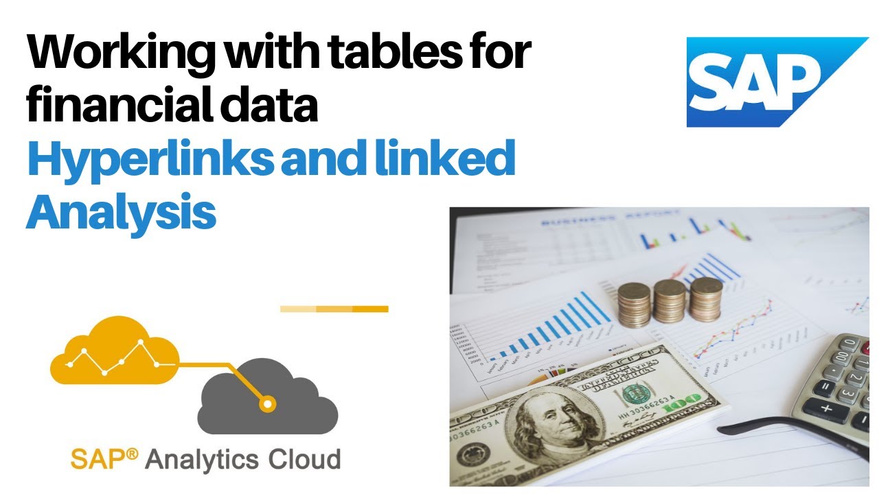 How to use Tables in SAP Analytics Cloud (linked analysis and hyperlink ...