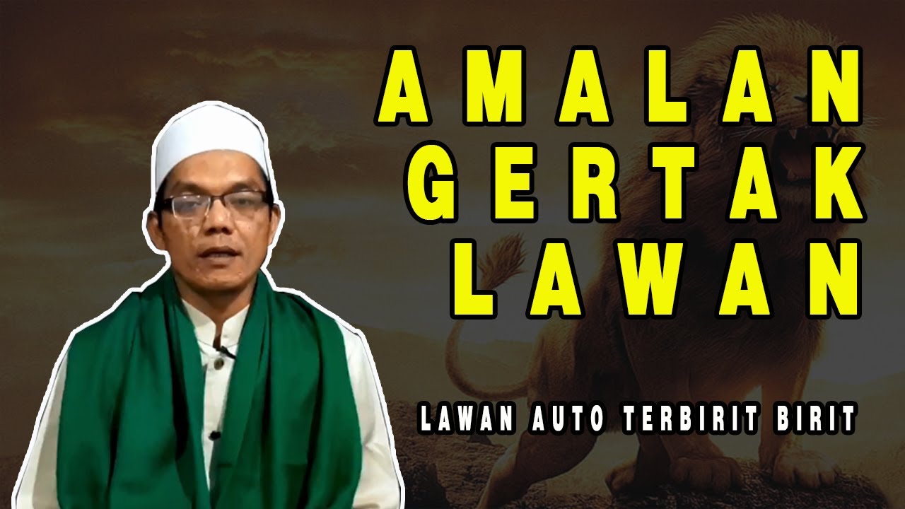 AMALAN GERTAK LAWAN BIKIN LAWAN LARI TERBIRIT BIRIT | GUS MUH AL FATIH ...
