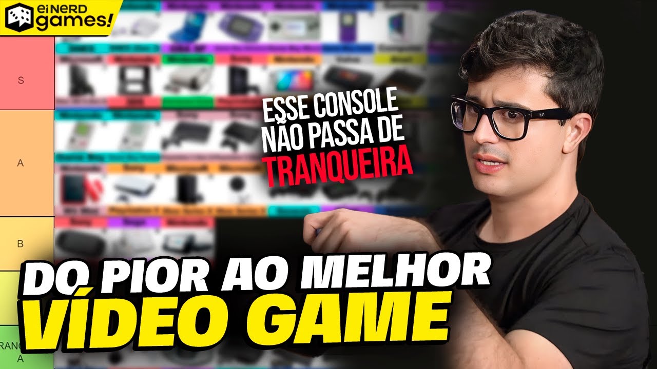 DO PIOR AO MELHOR VIDEO GAMES DE TODOS OS TEMPOS COM @Fiaspo - Tierlist ...