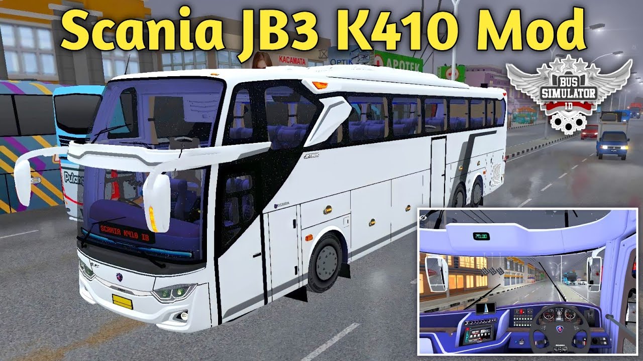 Tour To Telengria Beach By Scania JB3 K410 In Bus Simulator Indonesia ...