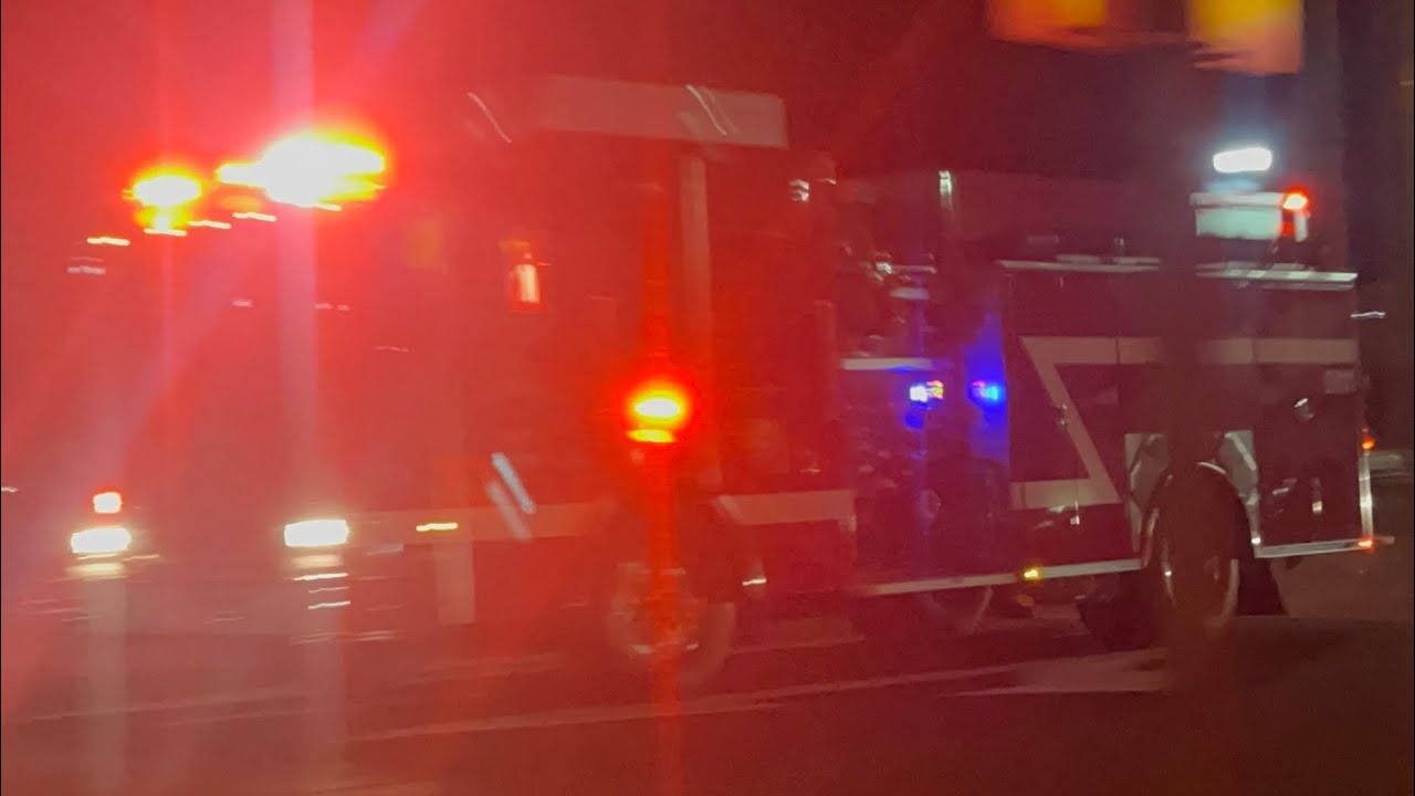 Crescent City Fire and Rescue Engine 5111 Responding - YouTube