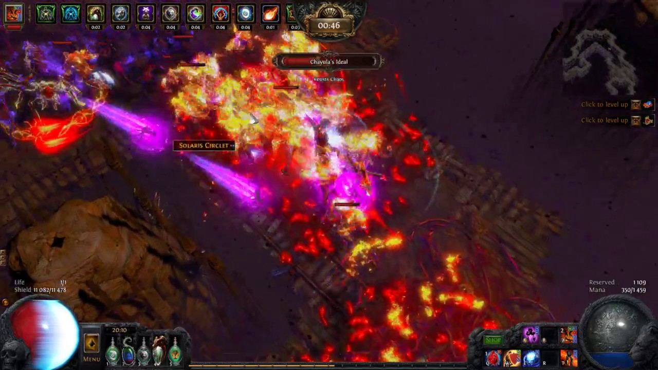 POE Fire Trap Chayula's Domain - YouTube