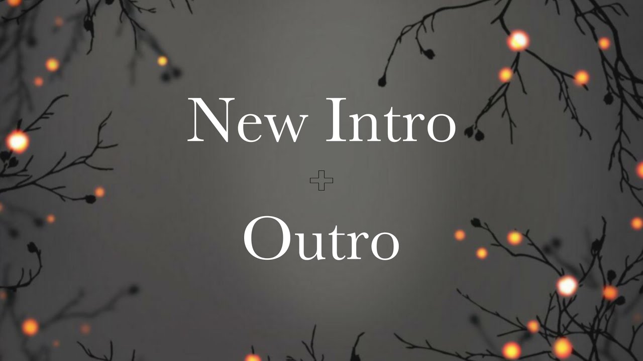 2022 Halloween/Fall Intro + Outro! - YouTube