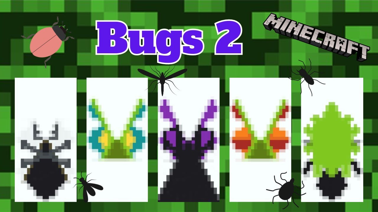Minecraft Bugs Banner Design - It's Banner Time! - YouTube