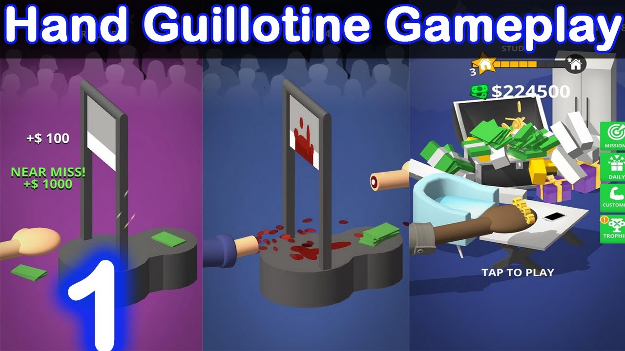 Hand Guillotine (Hand Chop) Gameplay | Walkthrough (IOS , Android) | MG ...