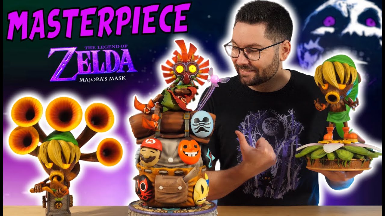 Les meilleures STATUES de ZELDA Majora's Mask avec SKULL KID & LINK ...