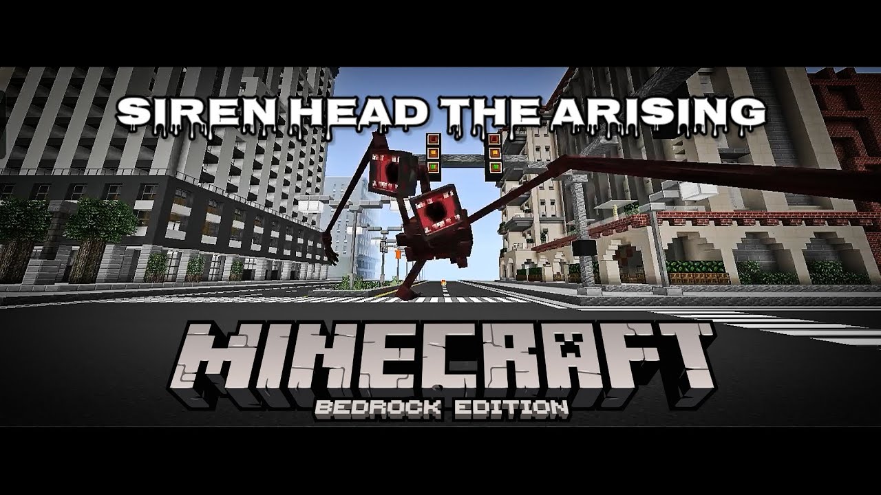 The Best siren head mod for Minecraft bedrock edition - YouTube