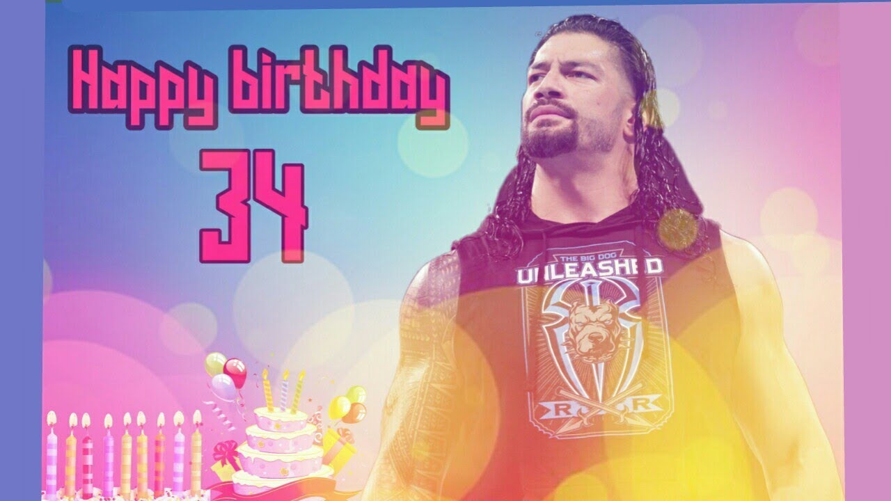 Happy birthday Roman Reigns. 🎂 Roman Best Moment In Wwe. - YouTube
