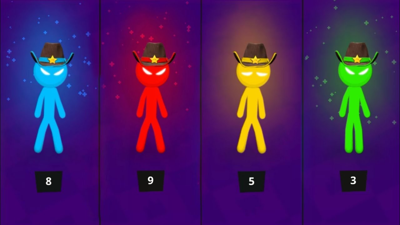 Stickman Party: 1 2 3 4 Players Gameplay NEW UPDATE Part 2 | Tournament ...