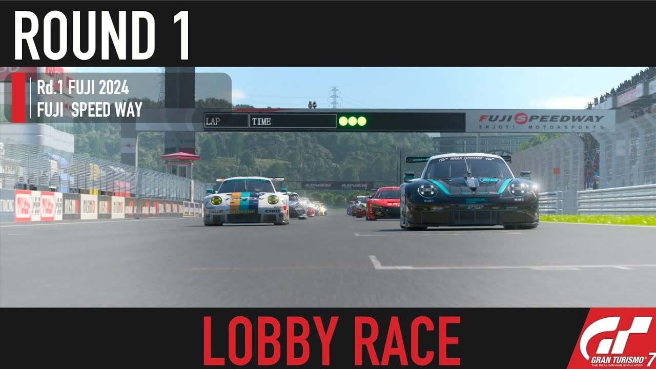 【LOBBY RACE】2024 LOBBY RACE Gr.3 Round1 FUJI 6LAP RACE【GT7】# 264 - YouTube