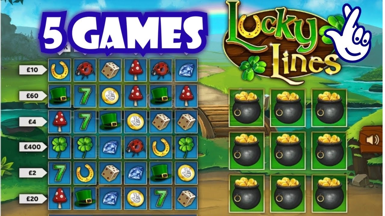 Lucky Lines - Online Instant Wins From The National Lottery 🤞🏻 5 x £2 ...