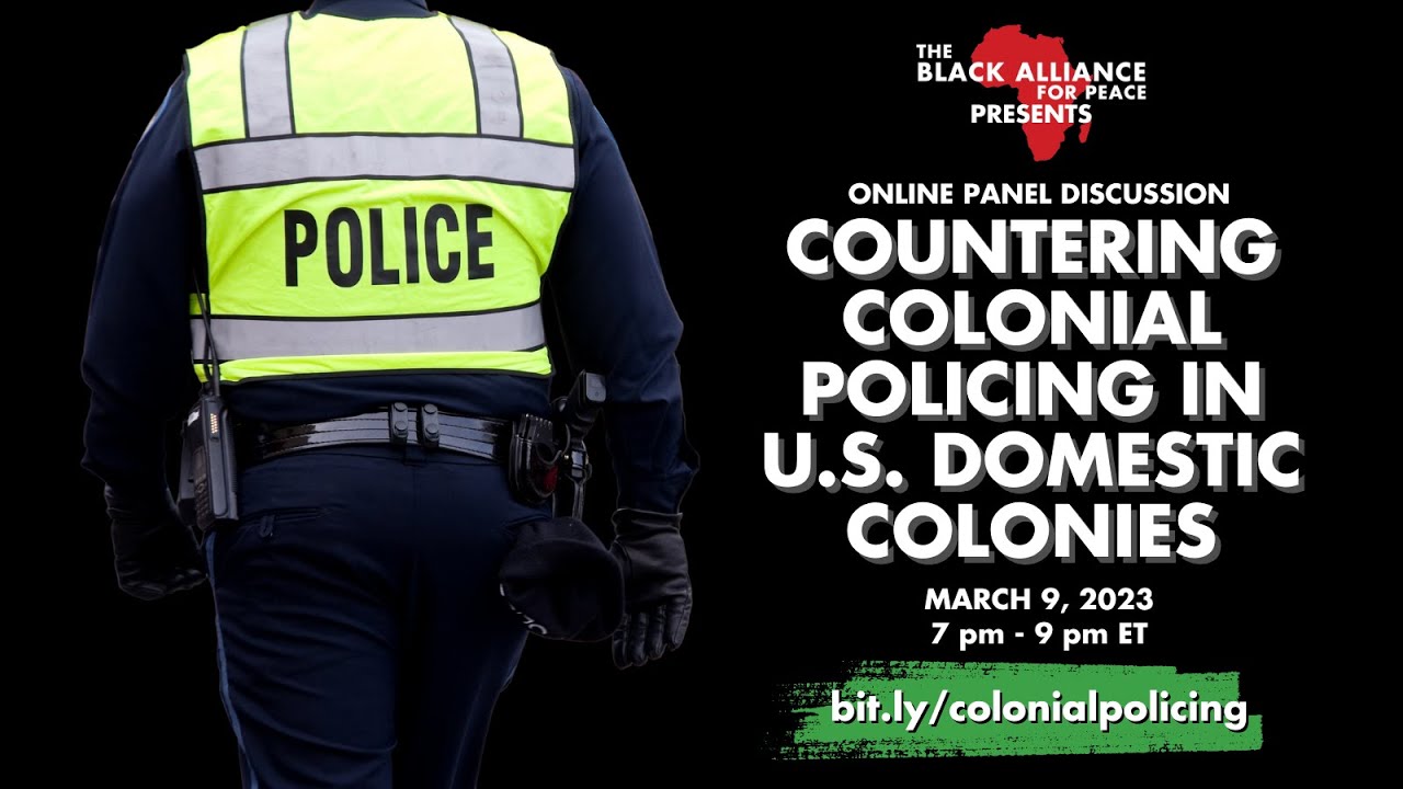 Countering Colonial Policing in U.S. Domestic Colonies - YouTube