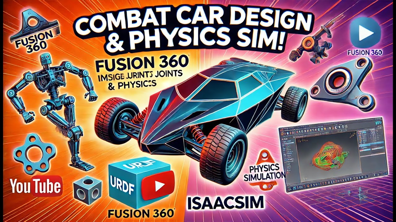 Setting up a car in Fusion 360 for Simulation in NVIDIA IsaacSim - YouTube