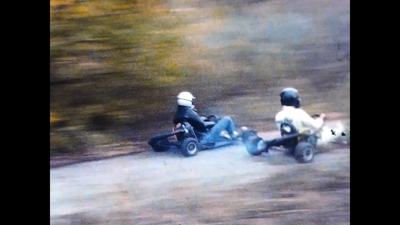Vintage Kart Racing - McCordsville Park OVAL 80s (Stabilized) - YouTube