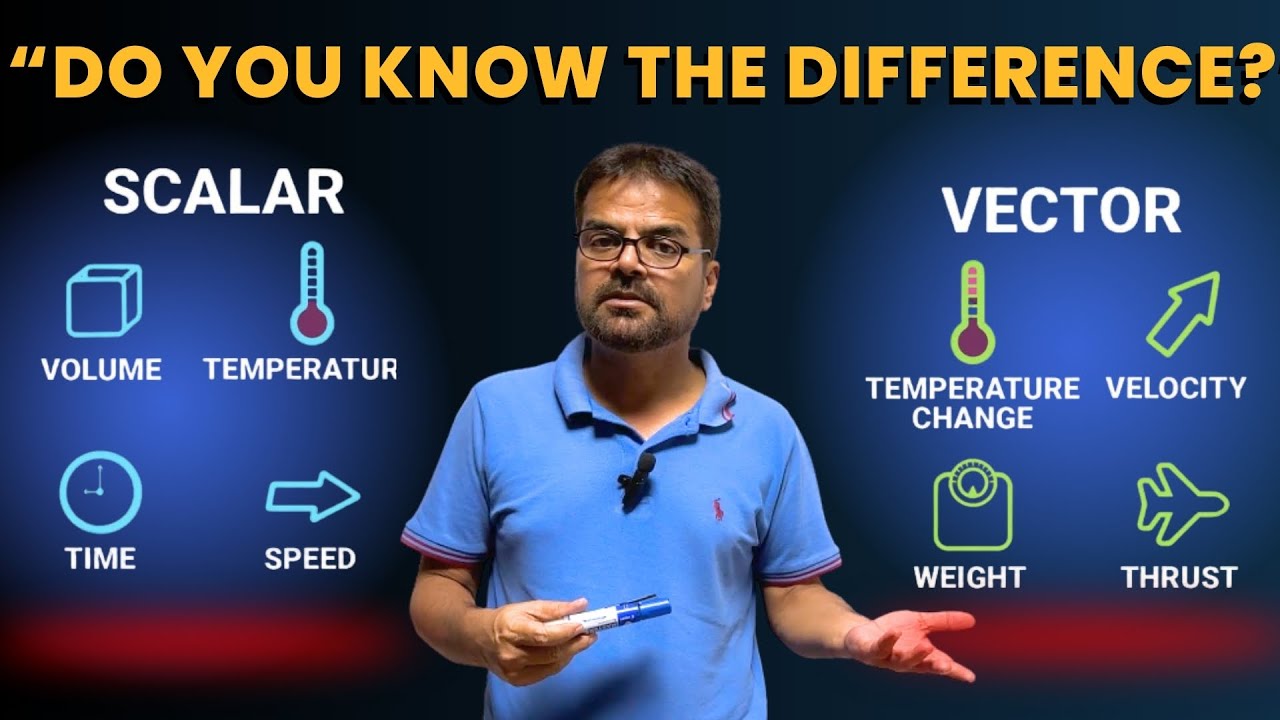 Class 11 Physics | Chapter 2 Kinematics | Scalars and Vectors Explained - YouTube
