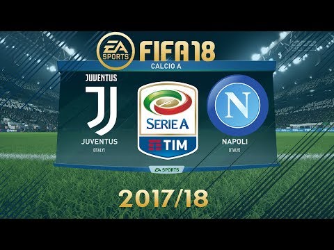 FIFA 18 Juventus vs Napoli | Serie A 2017/18 | PS4 Full Match