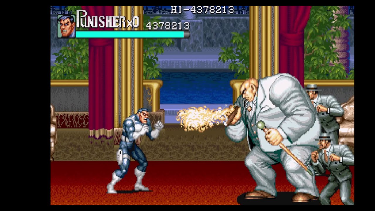 The Punisher 1993 Gameplay 1080UHD 60FPS Stage #6th #finalstage - YouTube