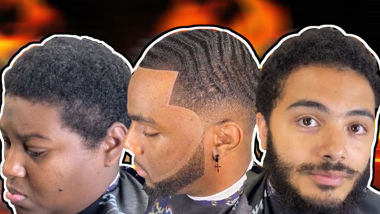 HAIRCUT TRANSFORMATIONS 🔥💈 | 360 WAVES DROPFADE HIGH TAPER | SLY HUNCHO ...