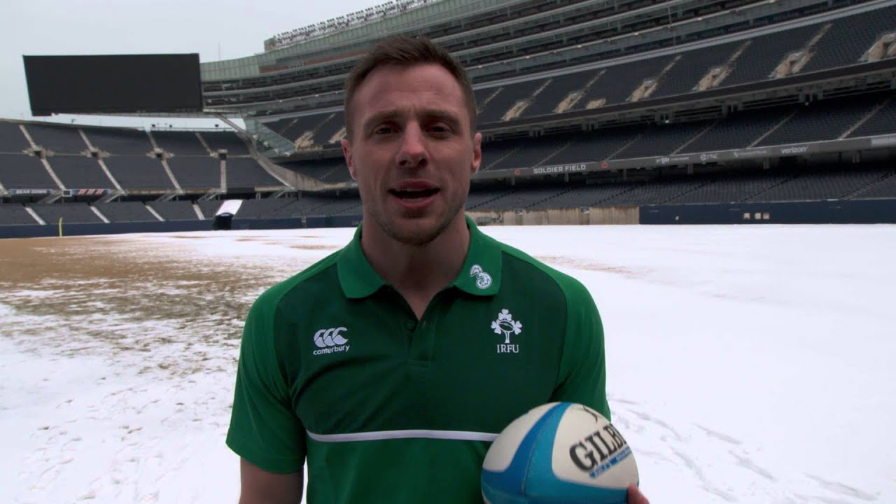 Irish Rugby TV: Tommy Bowe In Chicago - YouTube