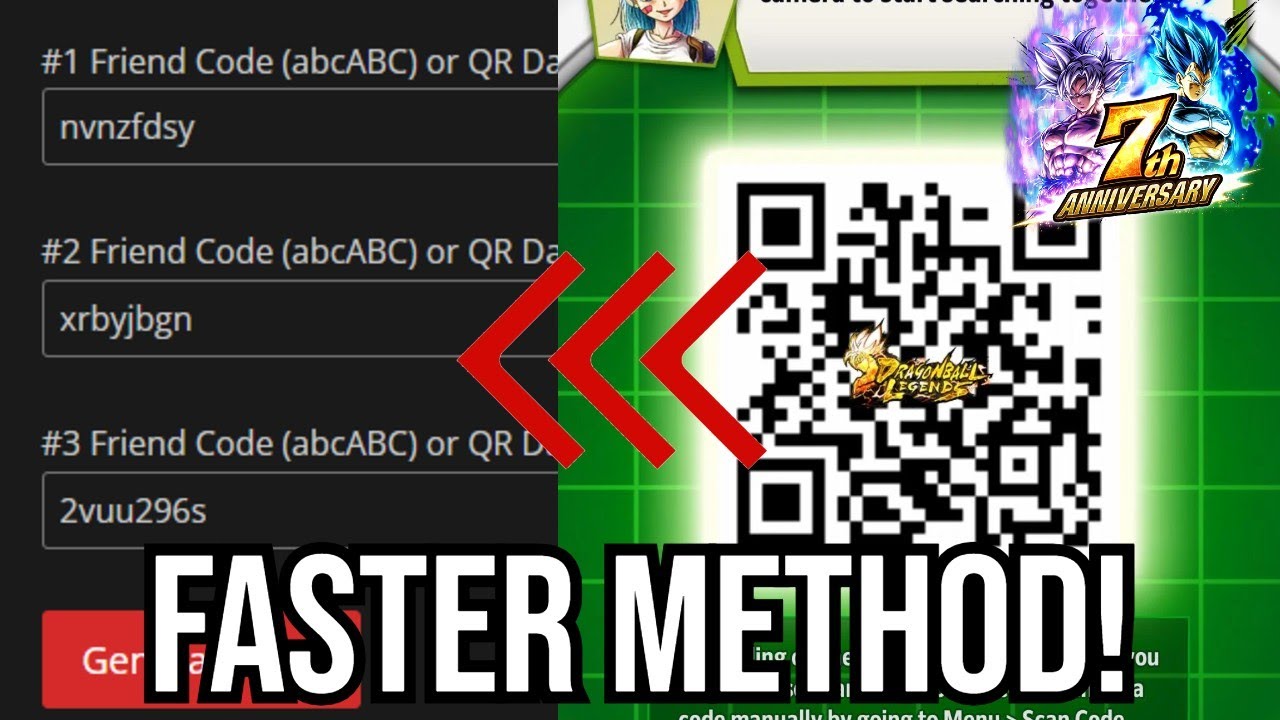 FASTER WAY TO GET ALL THREE QR CODES DAILY! DBL SHENRON EVENT ...