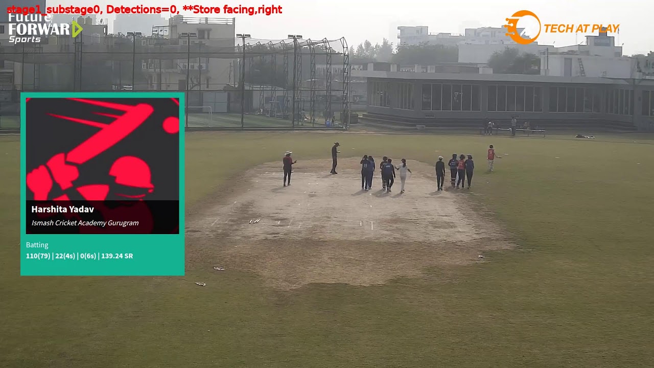 FUTURE FORWARD SPORTS GIRIS GIRIS VS ISMASH CRICKET ACADEMY - YouTube