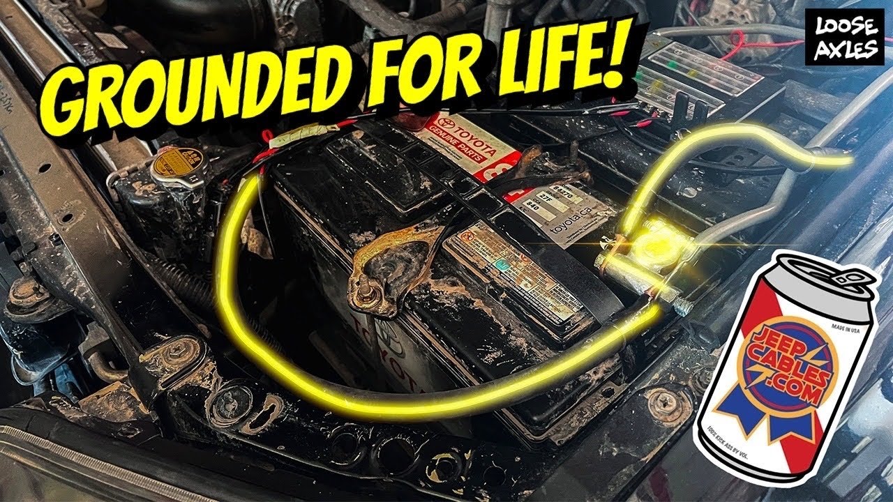 How to Upgrade the Battery Ground Wires on a 4th Gen Toyota 4Runner ...