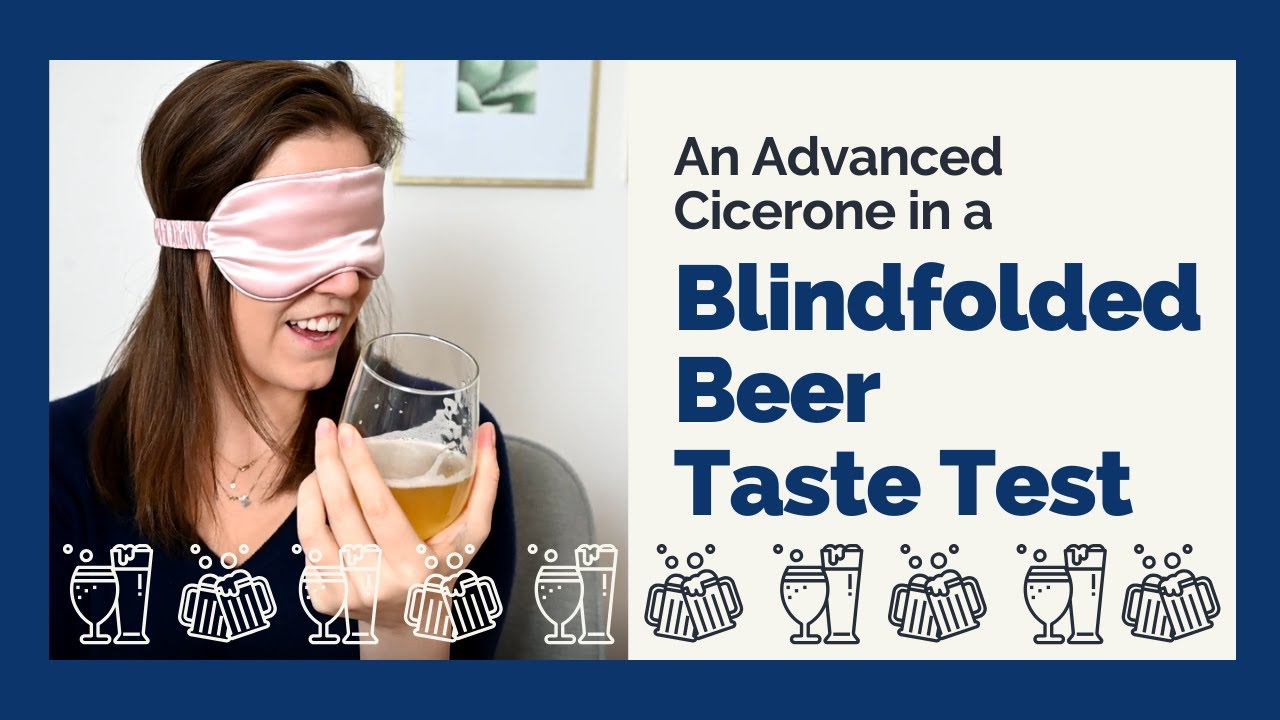 Beer Styles Tasting Blind Folded - YouTube