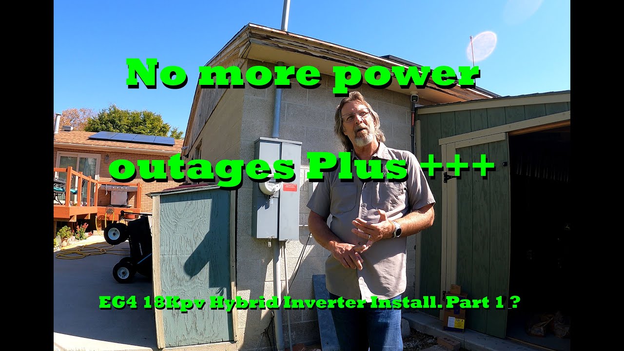No more power outages! Plus++ EG4 18Kpv - YouTube