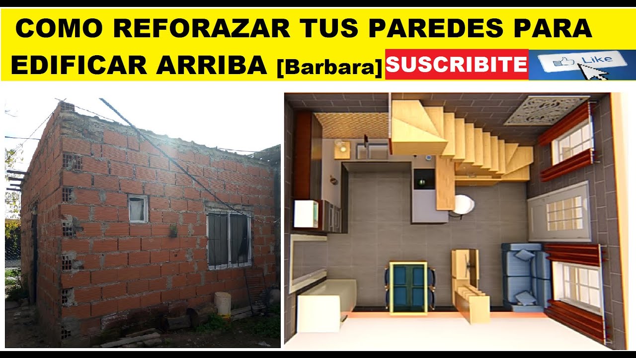 COMO REFORZAR UNA PARED - YouTube