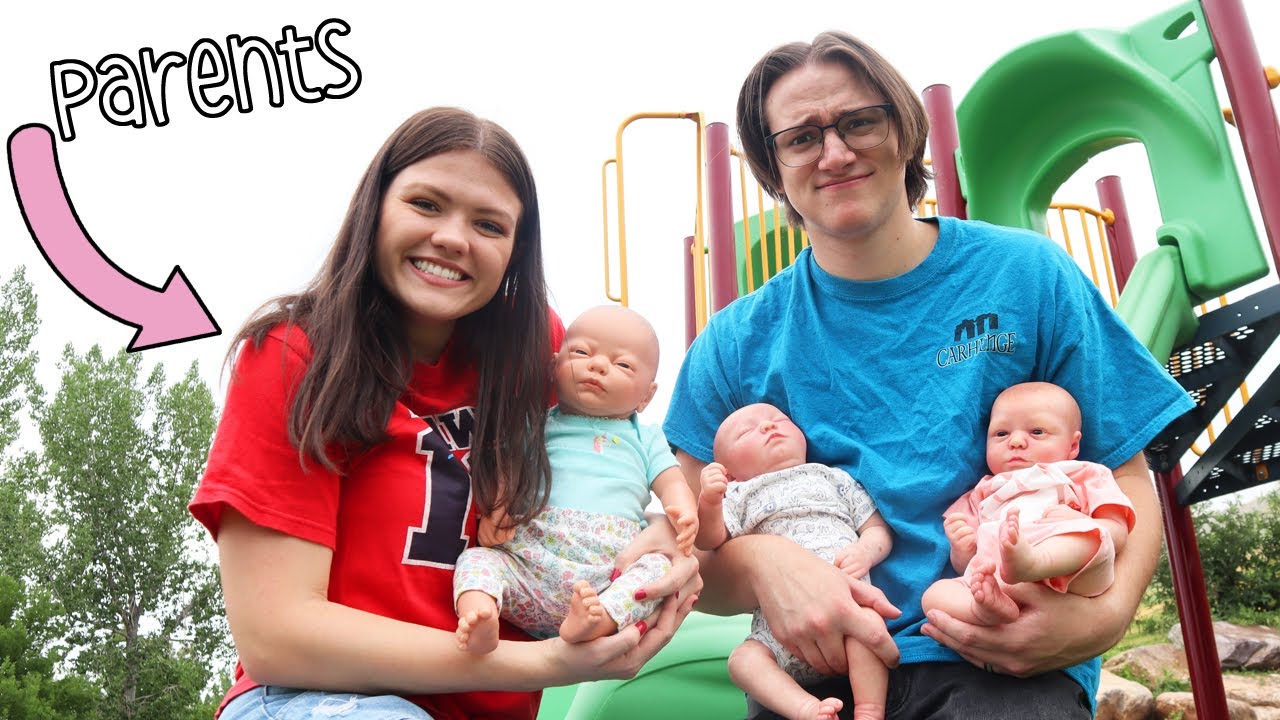 We Are Parents of TRIPLETS For A Day! - YouTube