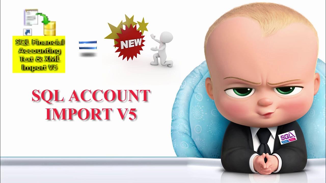 SQL Acc - SQL Import v5 (NEW) - YouTube