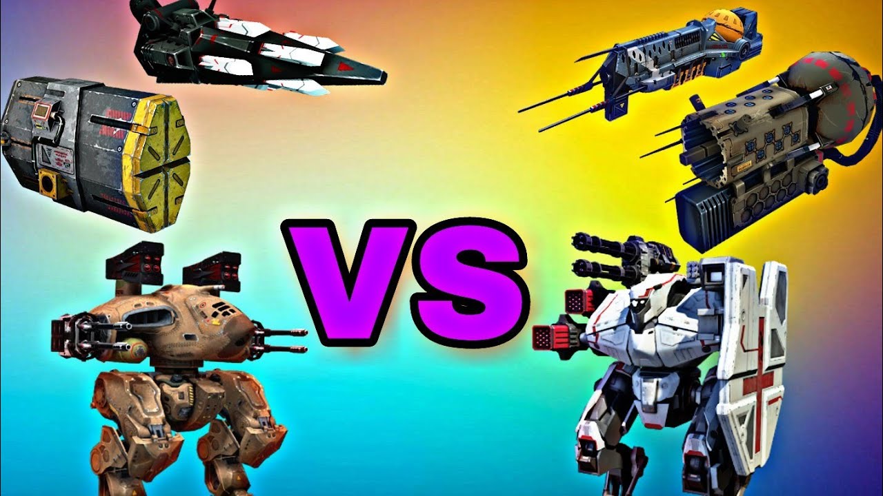 War Robots:- Griffin [Orkan,Aphid] Vs Galahad [Taran,Magnum] || War ...