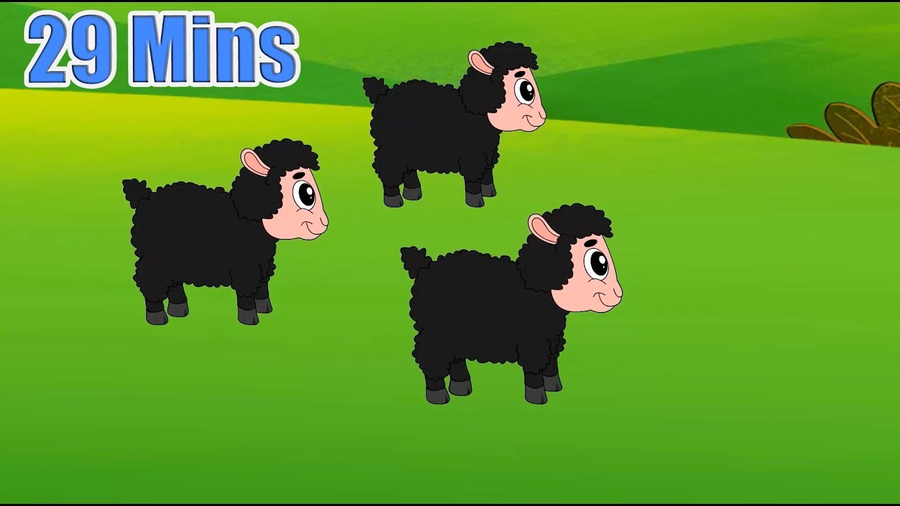 Baa, Baa, Black Sheep | + Popular Kids Rhymes | Nursery Rhymes by ...