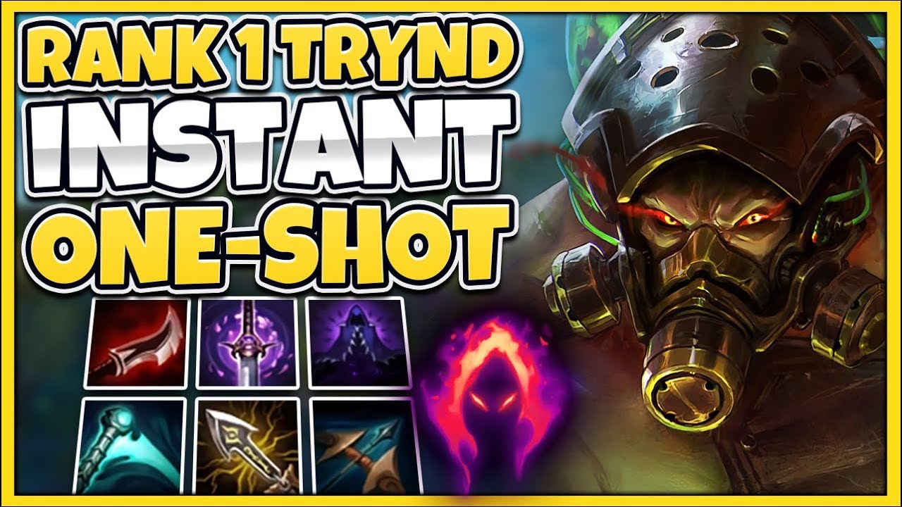 *100% ARMOR PEN* FULL AD INSTANT KILL TRYNDAMERE! (INSANE DAMAGE ...