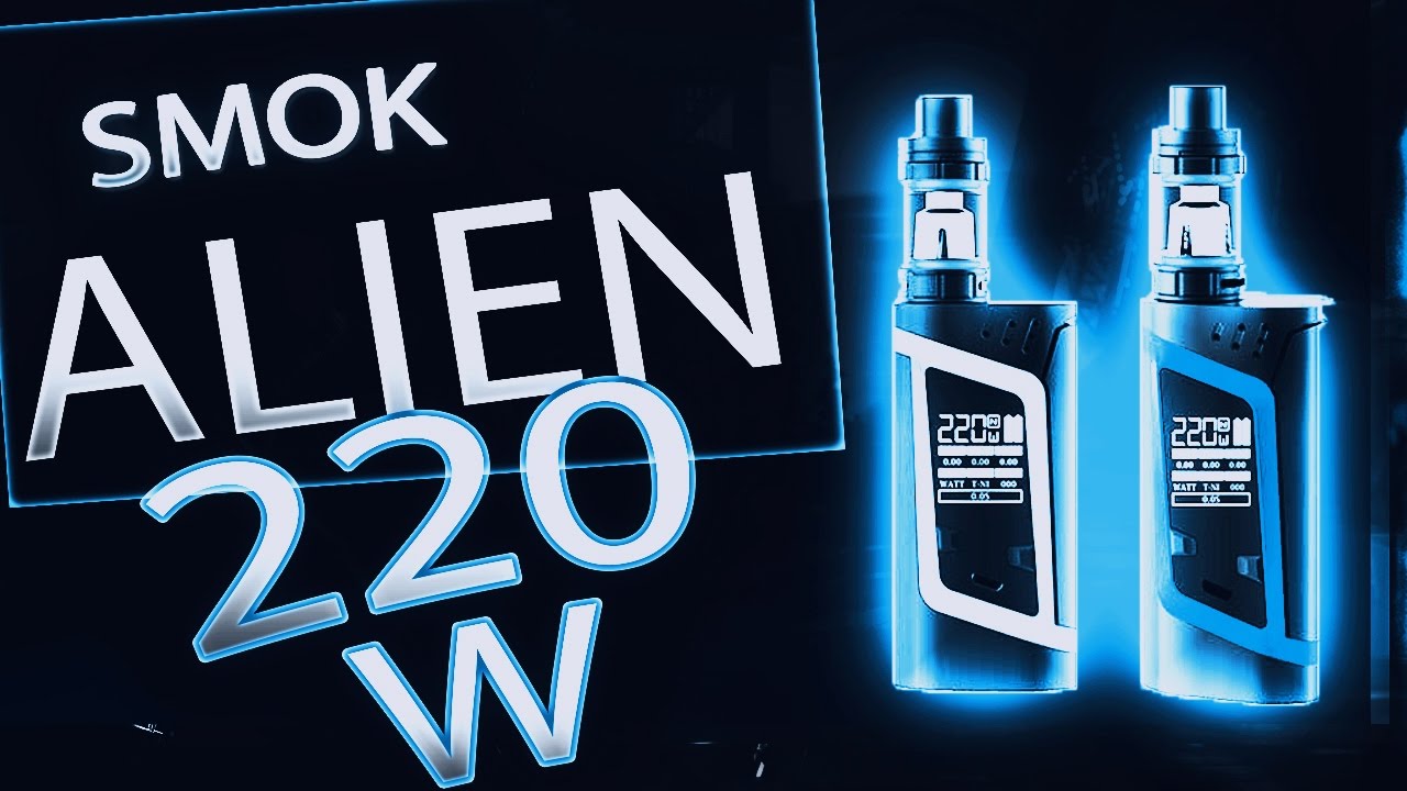Recensione SMOK ALIEN 220 WATT - YouTube