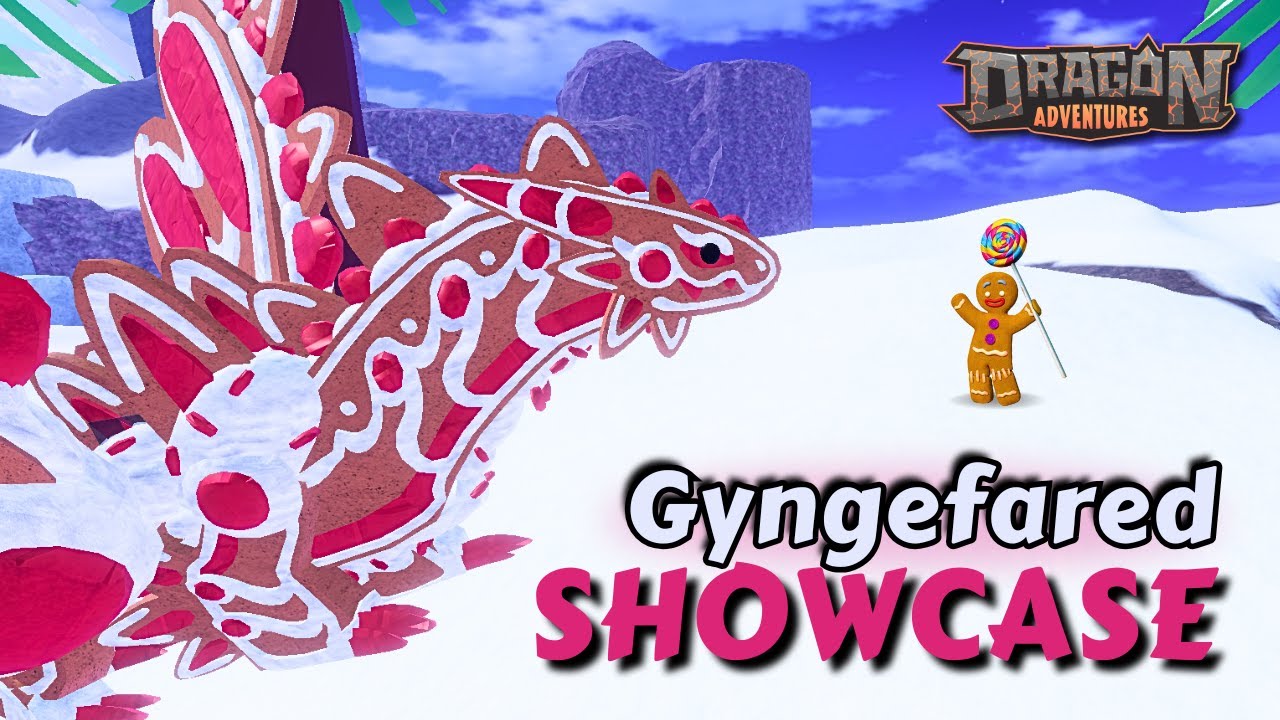 Gyngefared SHOWCASE - Cookie Dragon | Dragon Adventures Roblox - YouTube
