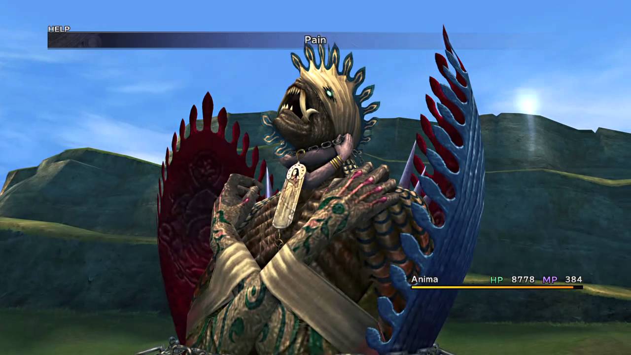 FINAL FANTASY X Remaster Beating Jumbo Flan - YouTube