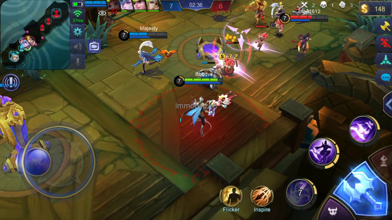 KARRIE GAMEPLAY IN BRAWL MODE || MOBILE LEGENDS - YouTube