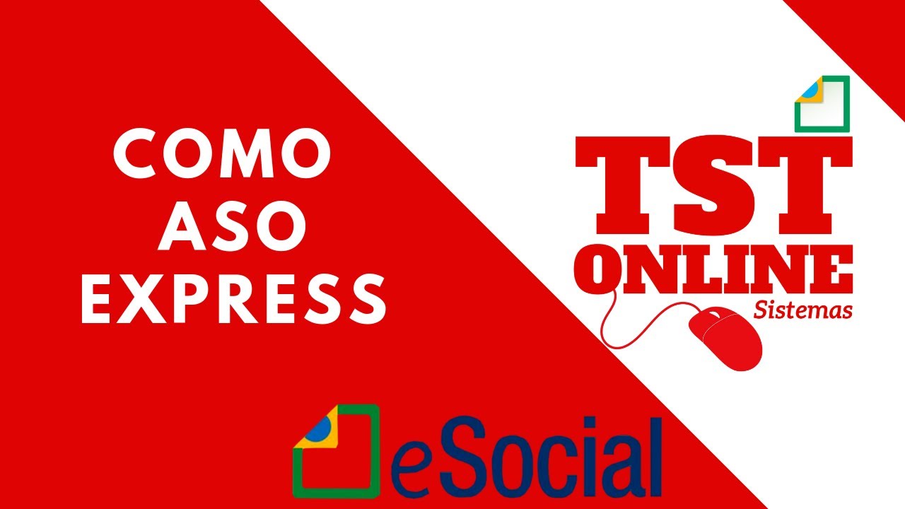 🔴 Como gerar Aso Express no TSTONLINE Sistemas l SST l eSocial l Exame ...