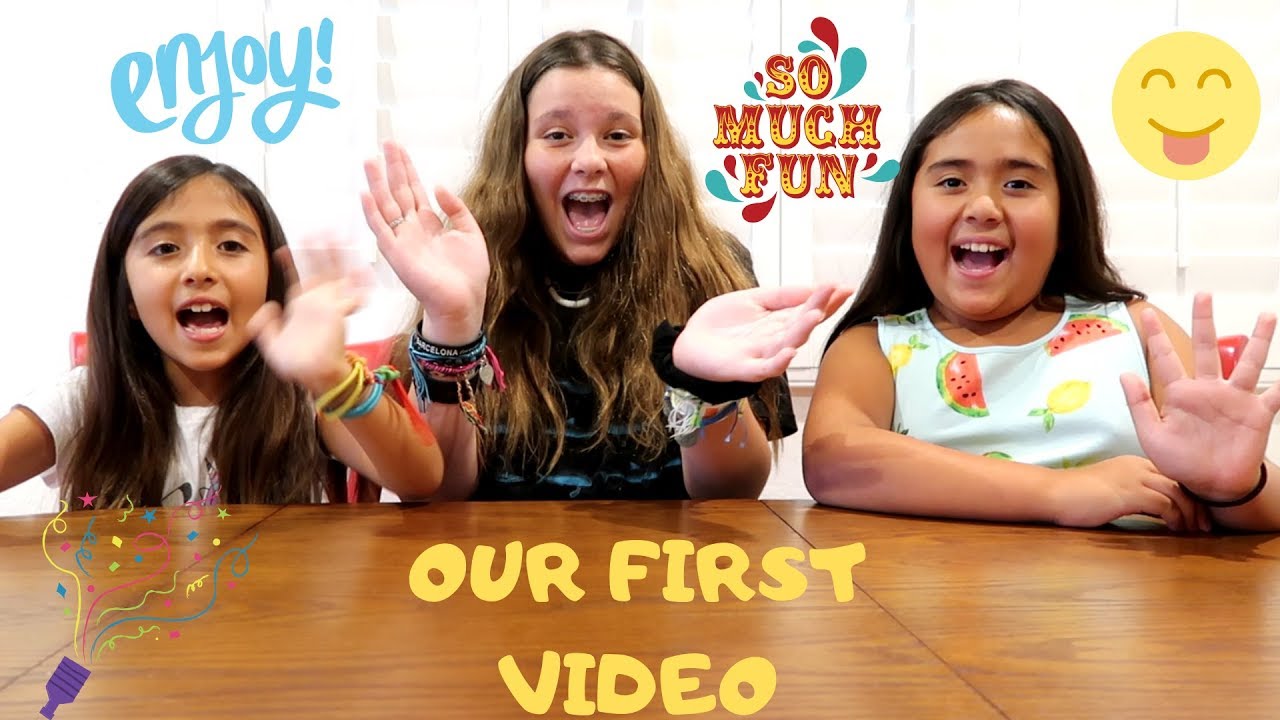 OUR FIRST VIDEO - YouTube