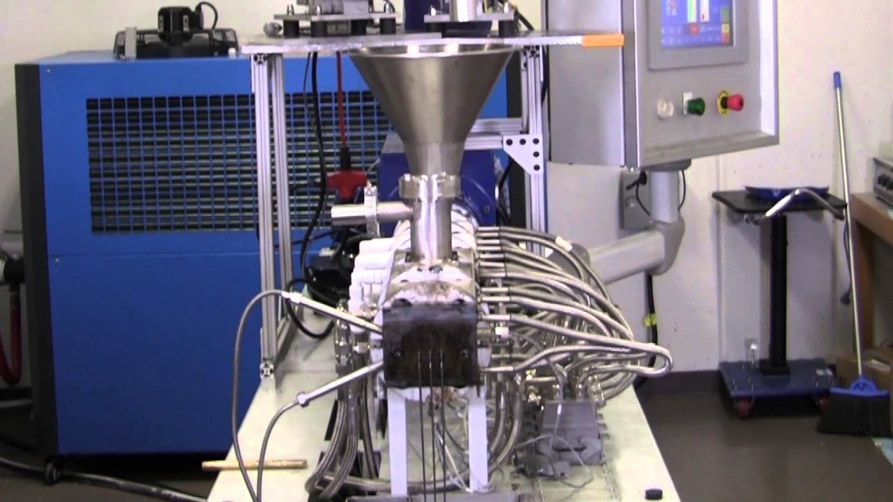 Solid-State/ Melt Extrusion (SSME) at Bucknell University - YouTube