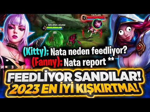 2023 YILININ EN İYİ NATALİA KIŞKIRTMASI! BİLEREK FEED ZANNETTİLER! @CedricMLBB @Norasama