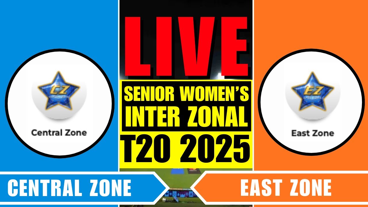 CENTRAL ZONE vs EAST ZONE LIVE | CZ-W vs EZ-W - 3RD T20 - YouTube