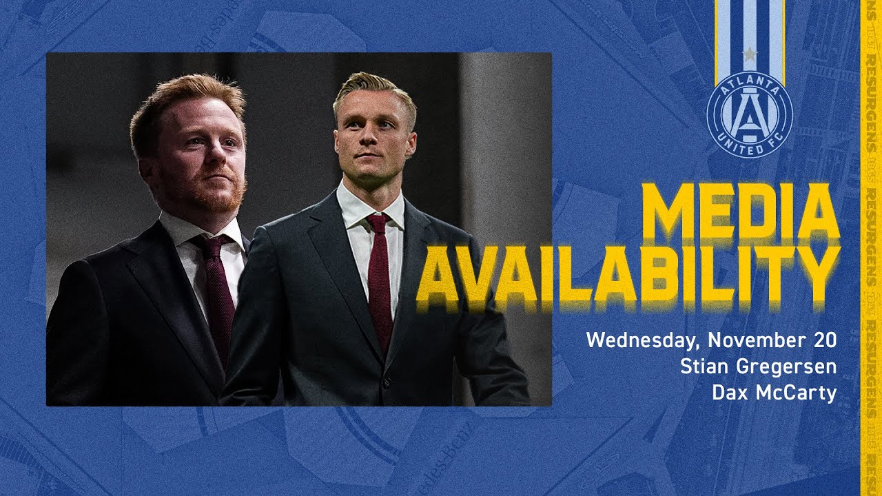 Stian Gregersen and Dax McCarty catch up with media ahead of Conference ...